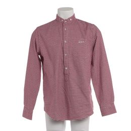 Luis Trenker Freizeithemd / Shirt / Polohemd langarm Herren Größe M Second Hand rot