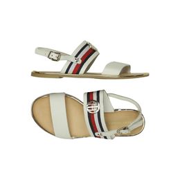 Tommy Hilfiger Sandalen Damen Gr&ouml;&szlig;e 36 Second Hand wei&szlig;
