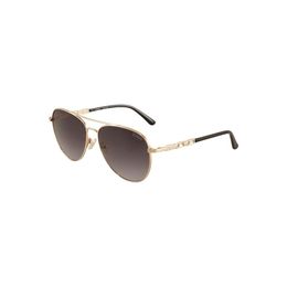Guess Sonnenbrille Damen Gr&ouml;&szlig;e One Size Second Hand gold