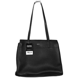 DKNY Donna Karan New York Handtasche gross Leder Damen Größe One Size Second Hand schwarz