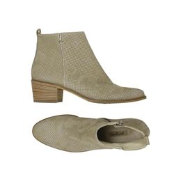 Paul Green Stiefelette Damen Größe 39 Second Hand beige