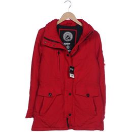Superdry Mantel Damen Größe L Second Hand rot