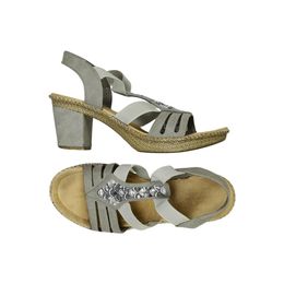 Rieker Sandalen Damen Größe 39 Second Hand grau