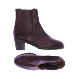 Shabbies Amsterdam Stiefelette Damen Größe 39.5 Second Hand bordeaux