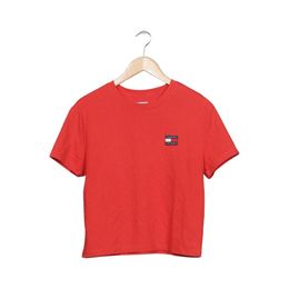Tommy Jeans T-Shirt Damen Gr&ouml;&szlig;e S Second Hand rot