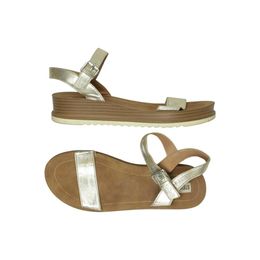 Steve Madden Sandalen Damen Gr&ouml;&szlig;e 39.5 Second Hand gold