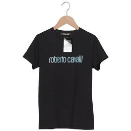 Roberto Cavalli T-Shirt Damen Größe M Second Hand schwarz