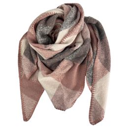 Kumixi Oversized Scarf 'Dreiecksschal' female Pink size One Size