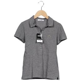 Lacoste Poloshirt Damen Gr&ouml;&szlig;e XS Second Hand grau