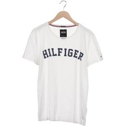 Tommy Hilfiger T-Shirt Herren Gr&ouml;&szlig;e XL Second Hand wei&szlig;