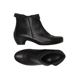 Ecco Stiefelette Damen Größe 37 Second Hand schwarz