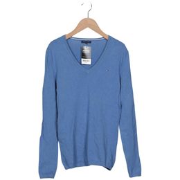 Tommy Hilfiger Pullover Damen Gr&ouml;&szlig;e M Second Hand blau