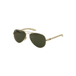 Ray-Ban Sonnenbrille Damen Gr&ouml;&szlig;e One Size Second Hand gold