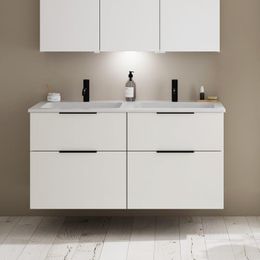Burgbad Eqio Schrank mit Mineralguss-Waschtisch, 4 Ausz&uuml;ge, SHCF122F2009C0001G0200,