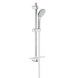 Grohe Euphoria Brausegarnitur mit Stange und Ablage, 2 Strahlarten, 27242001,