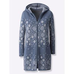 Longstrickjacke