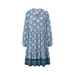 Tchibo - Webkleid mit Alloverprint - Damen - Gr. 40 - weiß/print