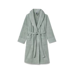 Tchibo - Damen-Velours-Bademantel - Damen - Gr. XL - grün