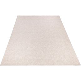 Teppich Paco Home "Barcelona 610", beige (creme), B:80cm H:8mm L:150cm, Polypropylen (PP), Teppiche, Kurzflor, meliert, strapazierfähige Qualität, Wohnzimmer
