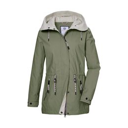 G.I.G.A. by Killtec Funktionsjacke "GS 72 WMN JCKT", Damen, Gr. 36, grün (olivgrün), Oberstoff: 100% Polyester, Futter: 100% Polyester (recycelt), G.I.G.A. DX BY KILLTEC, Jacken, wind- u wasserdicht, PFAS-frei imprägniert