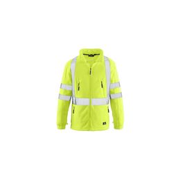 4 Protect Warnfleecejacke Seattle, leuchtgelb, Gr. XL ; BIG (3465/XL)