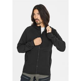 Outdoorjacke WHISTLER "Langley", Herren, Gr. 4XL, schwarz, 76% Polyester, 17% Viskose, 7% Elasthan, unifarben, normal, ohne Ausschnitt, Jacken Outdoorjacke, aus atmungsaktivem Material