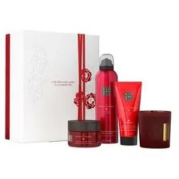 Rituals The Ritual of Ayurveda Medium Gift Set 2025=Candle 140g, Body Cream 100ml, Body Scrub 125g, Foaming Shower Gel 200 ml