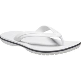Crocs Crocband Flip Unisex Sandalen weiß 36-37 - Herrenschuhe