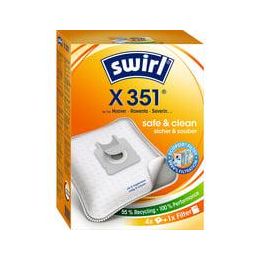 Swirl Staubsaugerbeutel X 351 (350) EcoPor 4 Beutel, 1 Abluftfilter