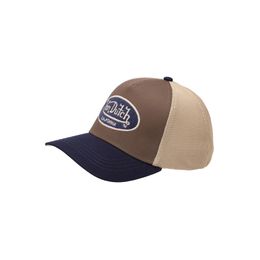 Von Dutch Originals Cap Damen Gr&ouml;&szlig;e 55/60 beige / navy / braun