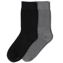 VanVaan 2 Paar Herren Socken mit Kaschmir