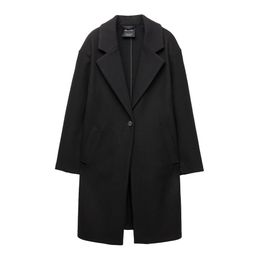 Pull&Bear Pull&bear Between-Seasons Coat female Black size XL