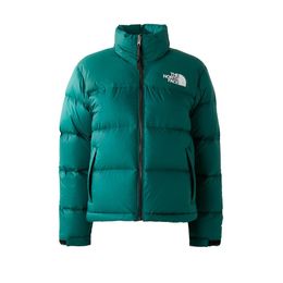 The North Face Jacke '1996 Retro Nuptse' Damen Größe XL smaragd / weiß Winterjacke