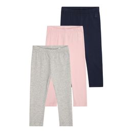 GAP Leggings Mädchen Größe 80/86 navy / graumeliert / rosa