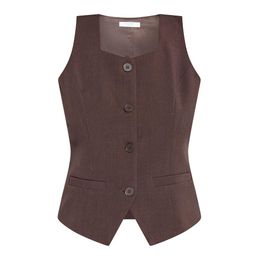 Sisters Point Suit Vest 'GEMA' female Brown size XS