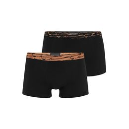 Emporio Armani Boxershorts Herren Größe M cognac / schwarz
