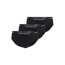 Emporio Armani Slip Herren Größe L nachtblau / weiß