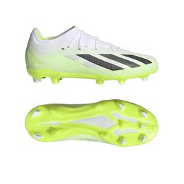 Adidas X Crazyfast.1 FG Crazyrush Kids Weiss Schwarz Gelb, Größe 35,5, Kinder, Kinder - 11teamsports