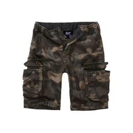 Stoffhose Brandit "Brandit Herren Kids Urban Legend Shorts", Mädchen, Gr. 146/152, Normalgrößen, schwarzcamo, 65% Polyester, 35% Baumwolle, normal, Hosen