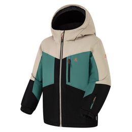 Kamik Winterjacke "Duke" in Beige/ Gr&uuml;n - 47% | Gr&ouml;&szlig;e 122 | Kinderjacken