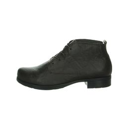 Think! Leder-Schnürschuhe in Schwarz - 49% | Größe 39 | Damen-schnuerschuhe