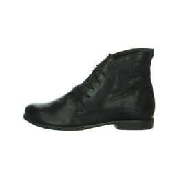 Think! Leder-Schnürschuhe in Schwarz - 50% | Größe 37,5 | Damen-schnuerschuhe