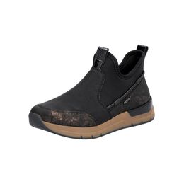 Rieker Slipper in Schwarz - 50% | Größe 36 | Damen-schuhe-halbschuhe