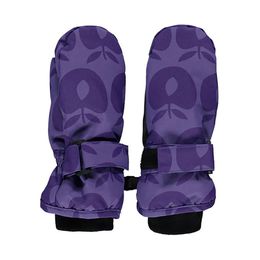 Smafolk Småfolk Fäustlinge "Äpfel" in Lila - 40% | Größe 12-13 cm | Baby-handschuhe