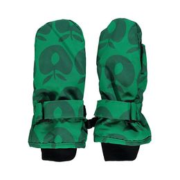 Smafolk Småfolk Fäustlinge "Äpfel" in Grün - 36% | Größe 11 cm | Baby-handschuhe