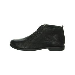 Think! Leder-Schnürschuhe in Schwarz - 49% | Größe 42,5 | Damen-schnuerschuhe