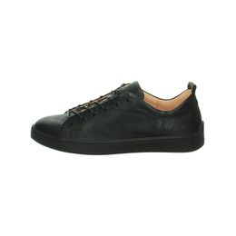 Think! Leder-Sneakers in Schwarz - 51% | Größe 39 | Damen-sneakers