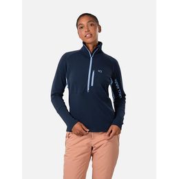 KARI TRAA Funktionslongsleeve "Emma" in Dunkelblau - 56% | Gr&ouml;&szlig;e S | Damen-outdoor-tops-shirts
