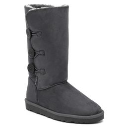 ISLAND BOOT Winterstiefel "Flora" in Anthrazit - 72% | Größe 42 | Damen-stiefel