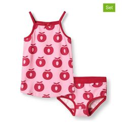 Smafolk Småfolk 2tlg. Wäsche-Set "Äpfel" in Rosa - 36% | Größe 98/104 | Baby-waesche